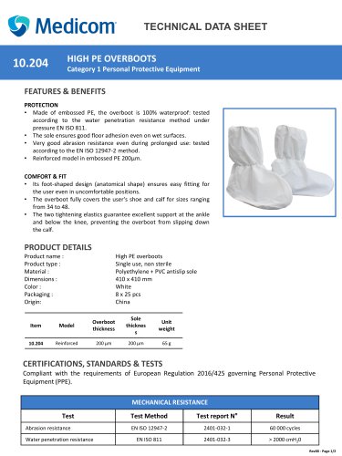 Todos os catálogos e folhetos técnicos Medicom SAS