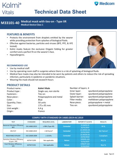 Todos os catálogos e folhetos técnicos Medicom SAS