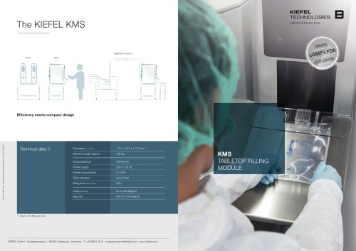 KIEFEL GmbHのすべてのカタログと技術パンフレット