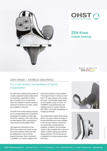 OHST Medizintechnikのすべてのカタログと技術パンフレット