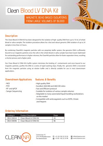 CleanNaのすべてのカタログと技術パンフレット