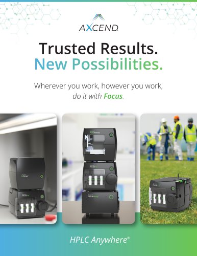 Todos os catálogos e folhetos técnicos Axcend