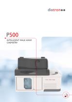 Automated clinical chemistry analyzer - Pictus 500 (P500) - Diatron ...