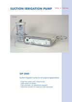 Irrigation + suction fluid management system - SIP 3000 - ILO ...