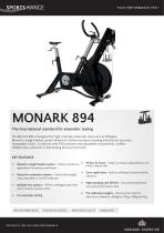 Ergometer exercise bike - 894 - Monark Exercise AB