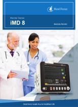 ECG patient monitor - iMD8 - Heal Force - etCO2 / transport / anesthesia