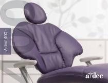 Dental treatment unit with hydraulic chair - A-dec 400 - A-dec