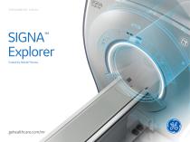 MRI system - SIGNA™ Explorer - GE Healthcare - for whole-body ...