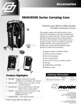 手持ち型パルスオキシメータ - 8500 - Nonin - 医療用 / バッテリー式 / 分離型センサ付き