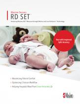 Multi-position SpO2 sensor - RD SET™ - Masimo - transflectance / reusable