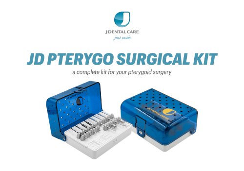 Todos os catálogos e folhetos técnicos JDENTALCARE SRL