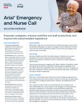 Area emergency call system - Arial - Securitas Healthcare - medical