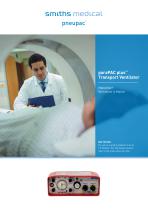 救急用人工呼吸器 - ParaPac plus™ - Smiths Medical Surgivet - CPAP / コンパクト / 卓上