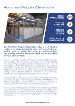 Clean room - Aluminium - Monmouth Scientific - modular