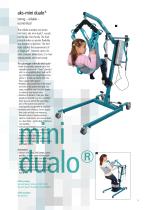 Electric patient lift - dualo® - aks - Aktuelle Krankenpflege Systeme ...