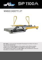 Wheelchair lifting platform - SP 1100 - Autolift - vehicle-mounted
