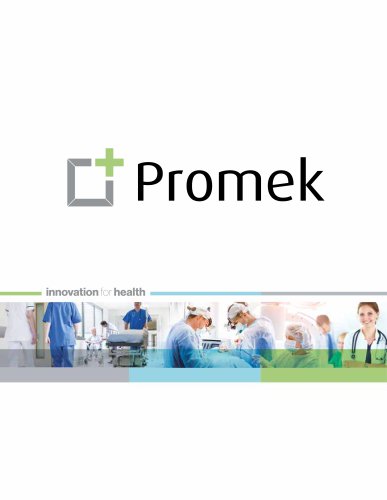 Todos os catálogos e folhetos técnicos PROMEK