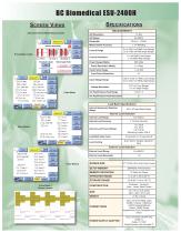 ESU Analyzer Series BC Biomedical ESU-2400H - BC Group - PDF Catalogs ...