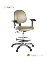 Laboratory stool - S1500-AL - Stance Healthcare - height-adjustable ...