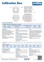 Calibration Box - Puma Soundproofing - PDF Catalogs | Technical ...