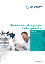 Laboratory freeze dryer - Alpha 3-4 LSCbasic - Martin Christ ...