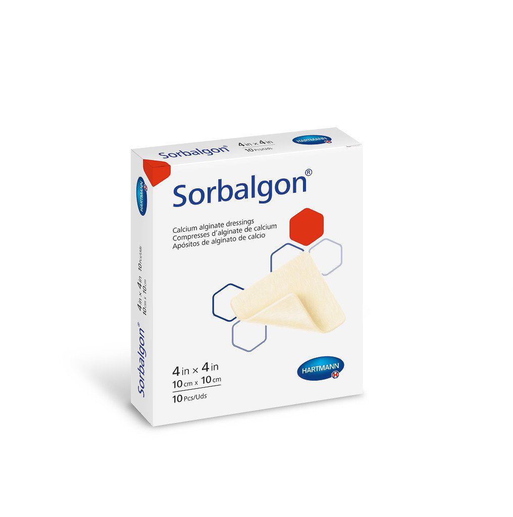 Curativo de alginato - Sorbalgon® - Hartmann - estéril / absorvente
