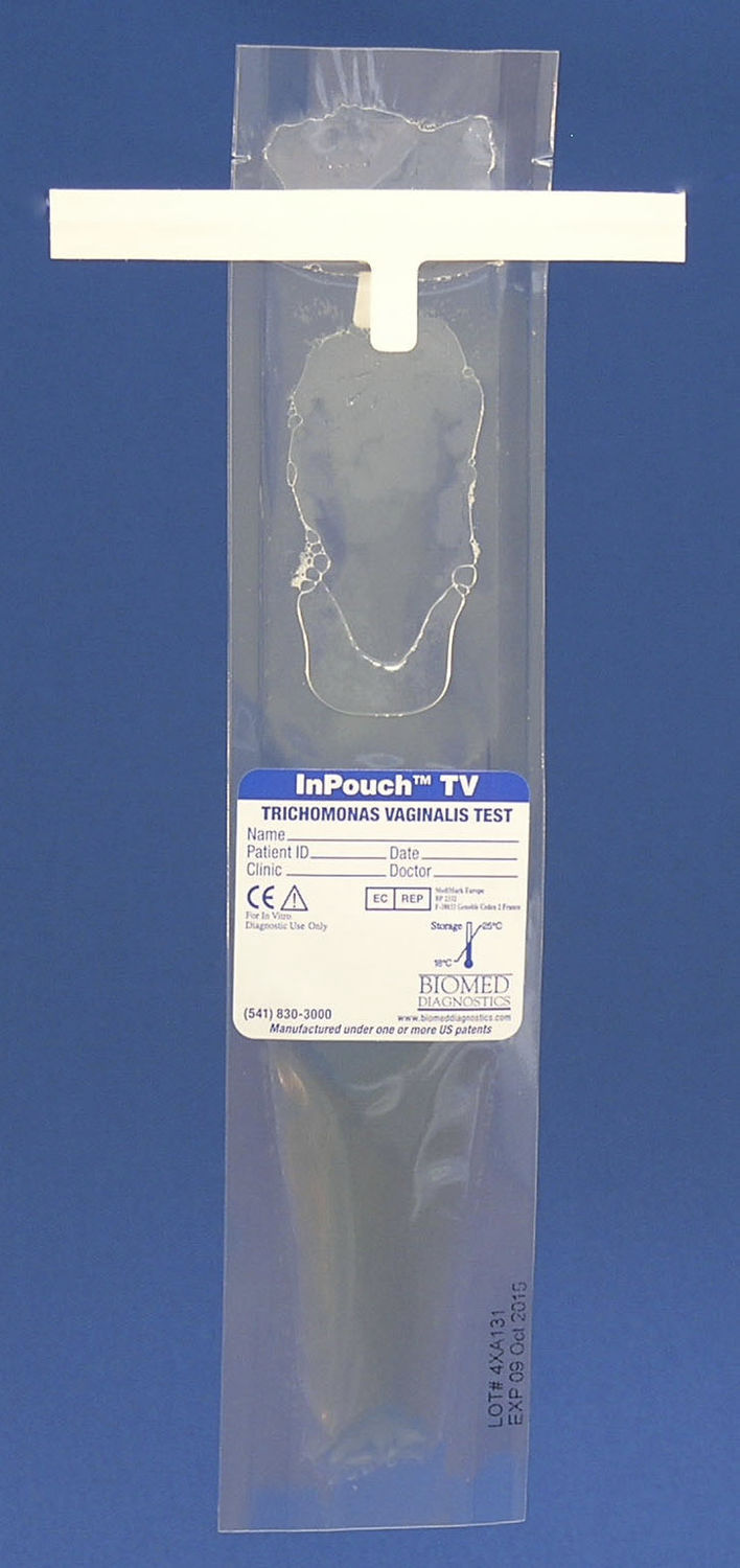 Kit de teste de tricomoníase - InPouch™ TV - Biomed Diagnostics, Inc ...
