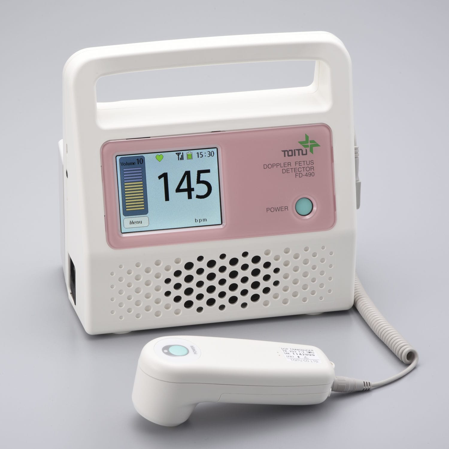 Doppler fetal - FD-490 - Toitu - portátil
