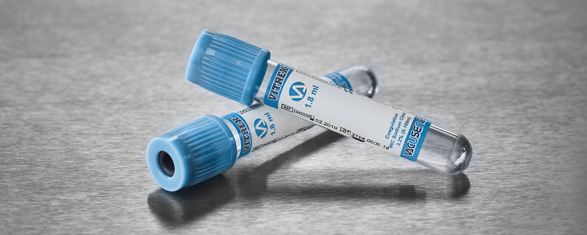 Tubo de coleta para análise da coagulação - Vacusence+ - Vitrex Medical ...