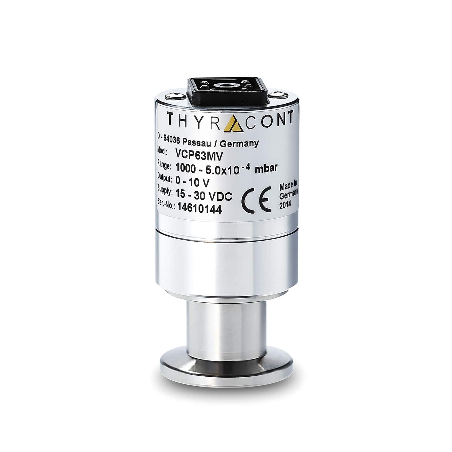 Transdutor de pressão de vácuo - VCP63MV - Thyracont Vacuum Instruments ...