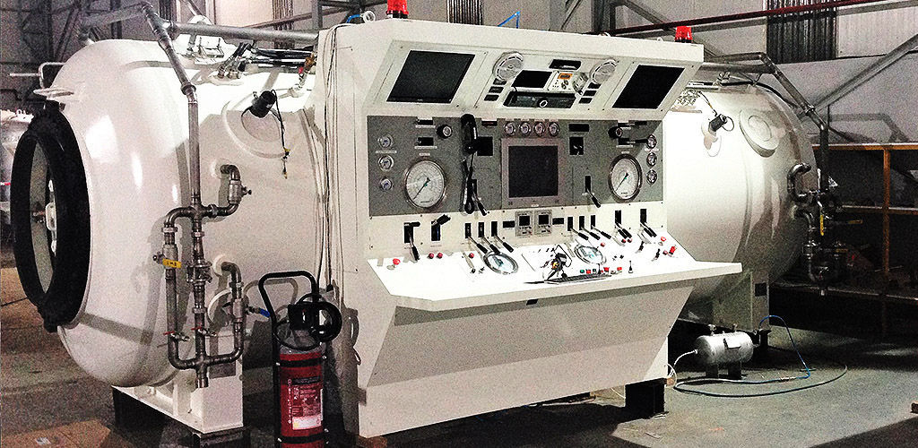 Cápsula hiperbárica para descompressão - BAROKS Hyperbaric - multipaciente