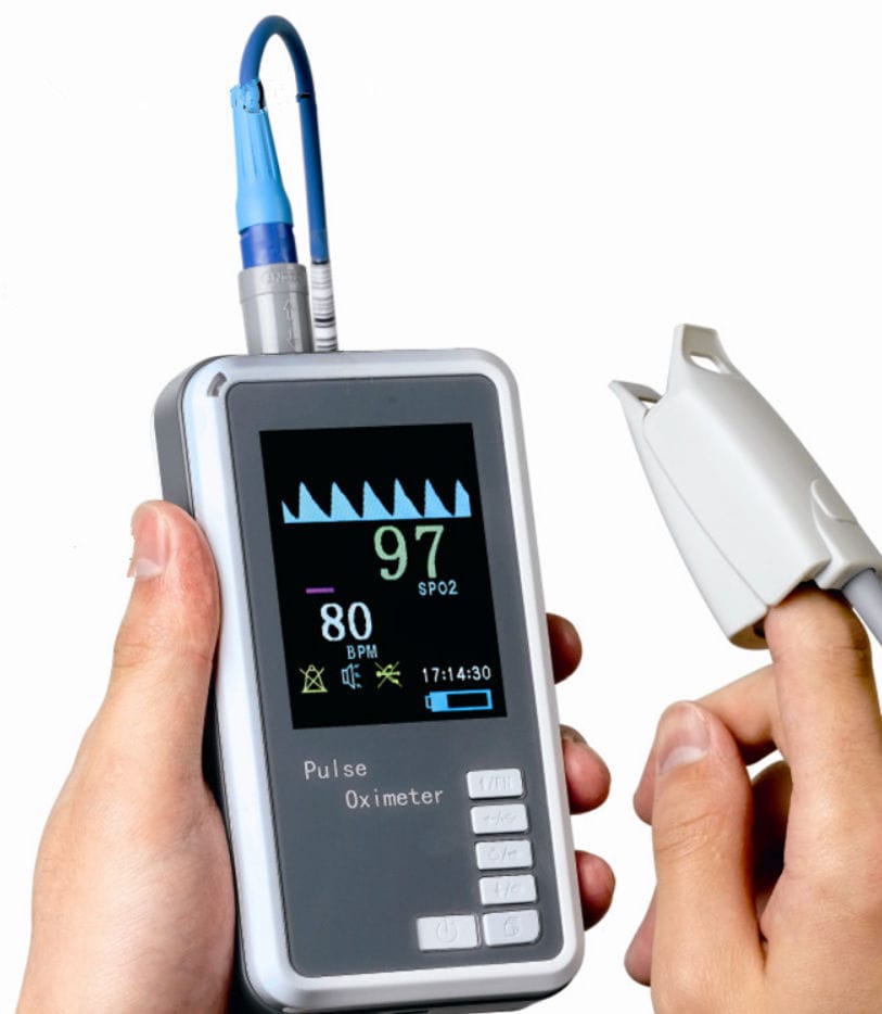 Oxímetro de pulso para dedo - H2 - Promed Technology - portátil de mão ...