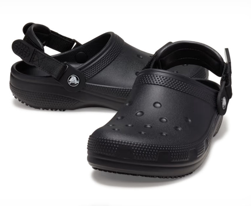 Babuche hospitalar unissexo - 209952 - Crocs - impermeável / lavável ...