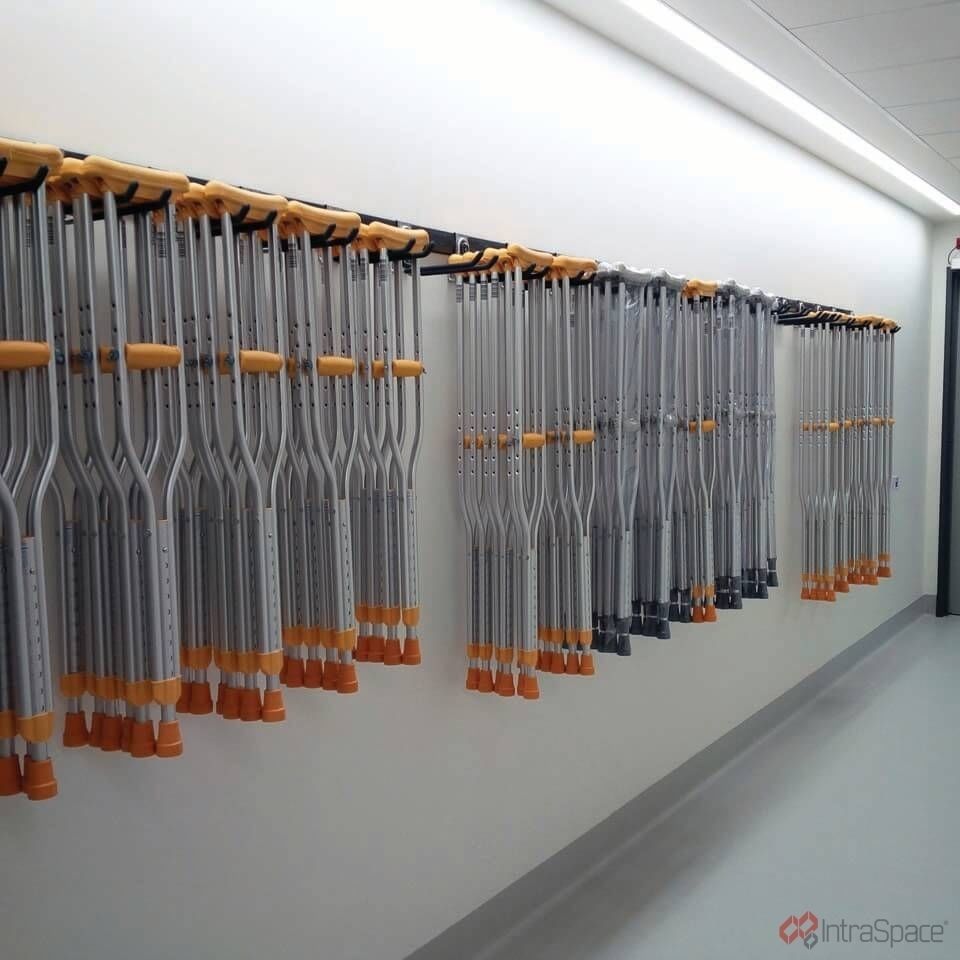 Rack de armazenamento - IntraSpace - de parede