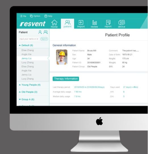 Software em nuvem - iMatrix - Resvent Medical Technology - de análise ...