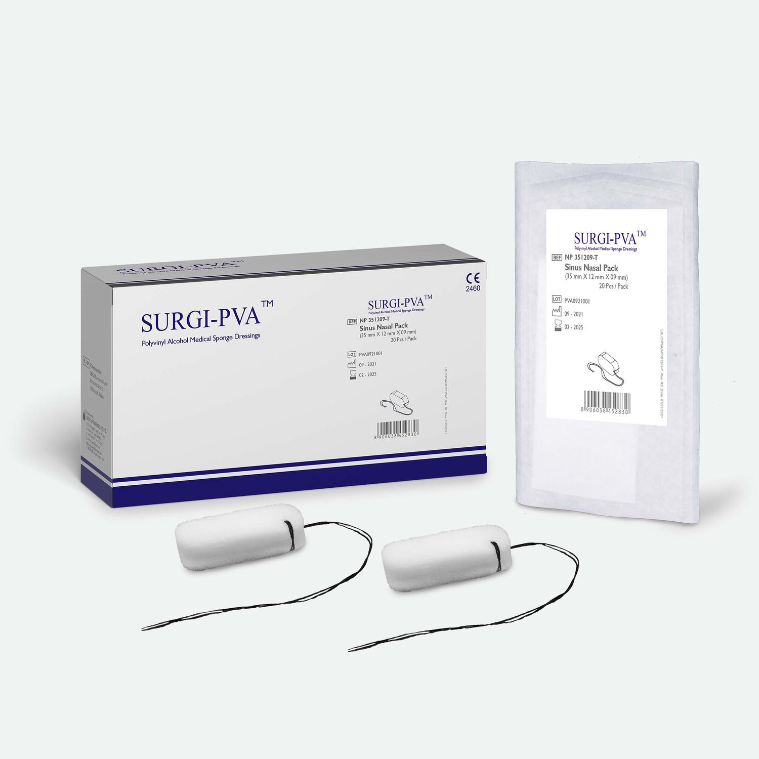 Agente hemostático pad - Surgi-PVA - Aegis Lifesciences - para cirurgia ...