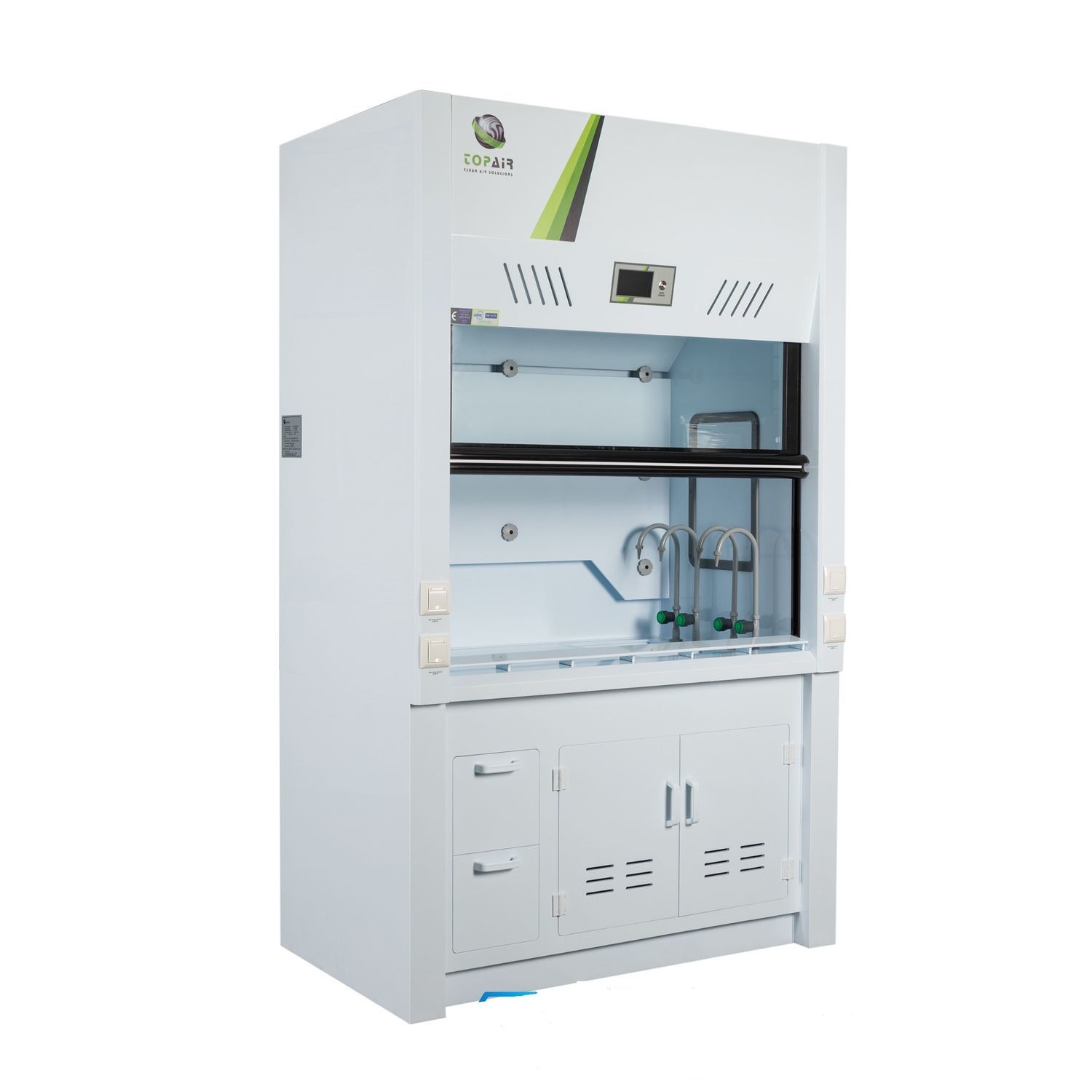 Capela química - FH-120-PP - TopAir Systems, Inc. - de escape / de ...