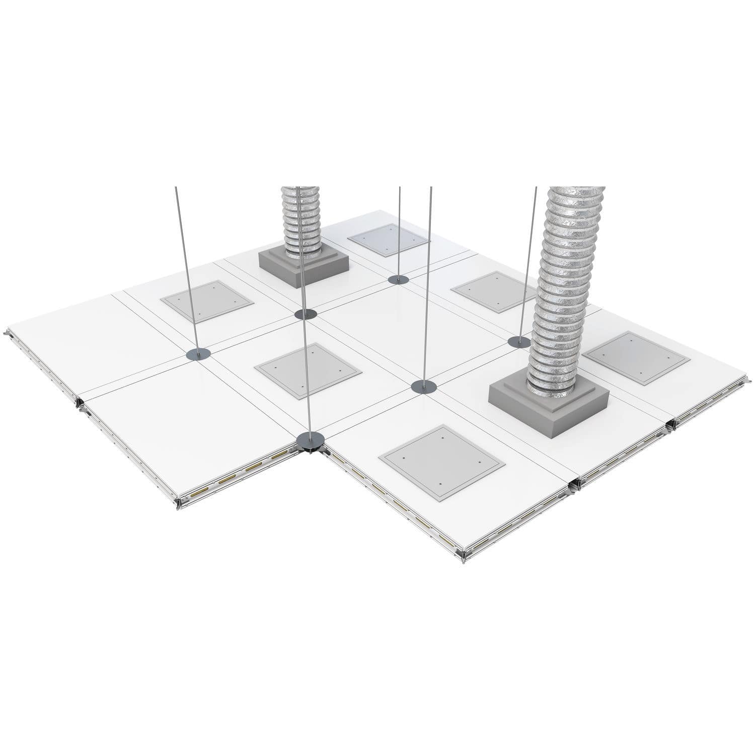 Plafon modular para salas limpas - SYLAB - Clestra
