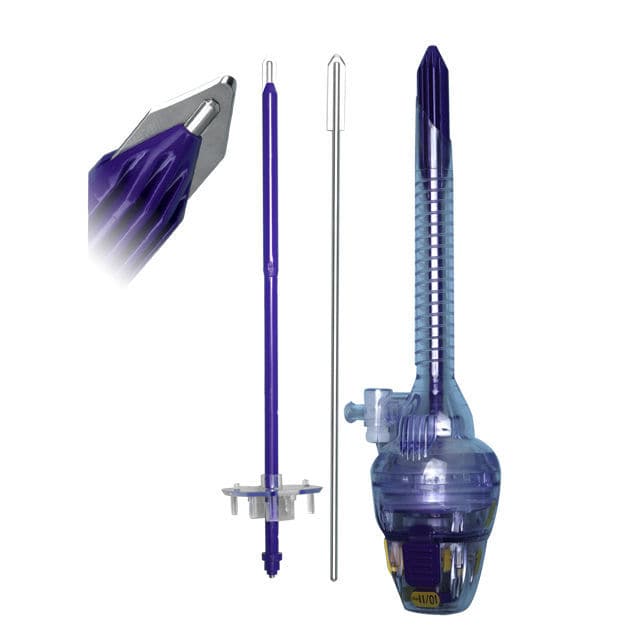 Trocarte para laparoscopia - Shanghai LZQ Precision Tool - com lâmina ...