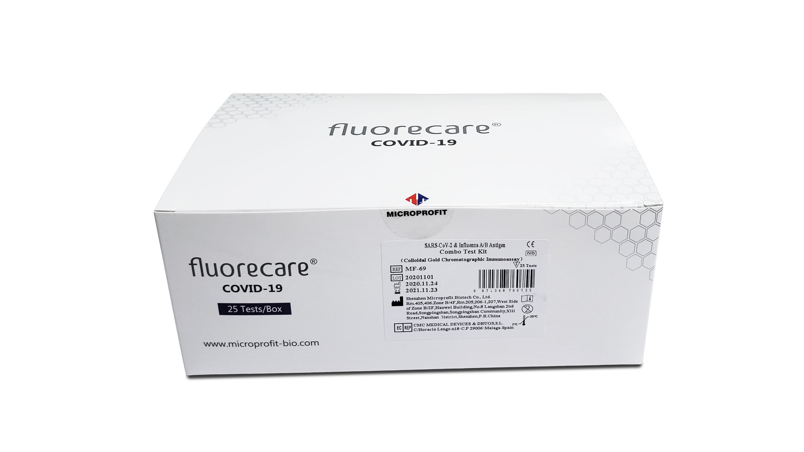 Kit de teste de COVID-19 - fluorecare® MF-69 - Shenzhen Microprofit Bio ...
