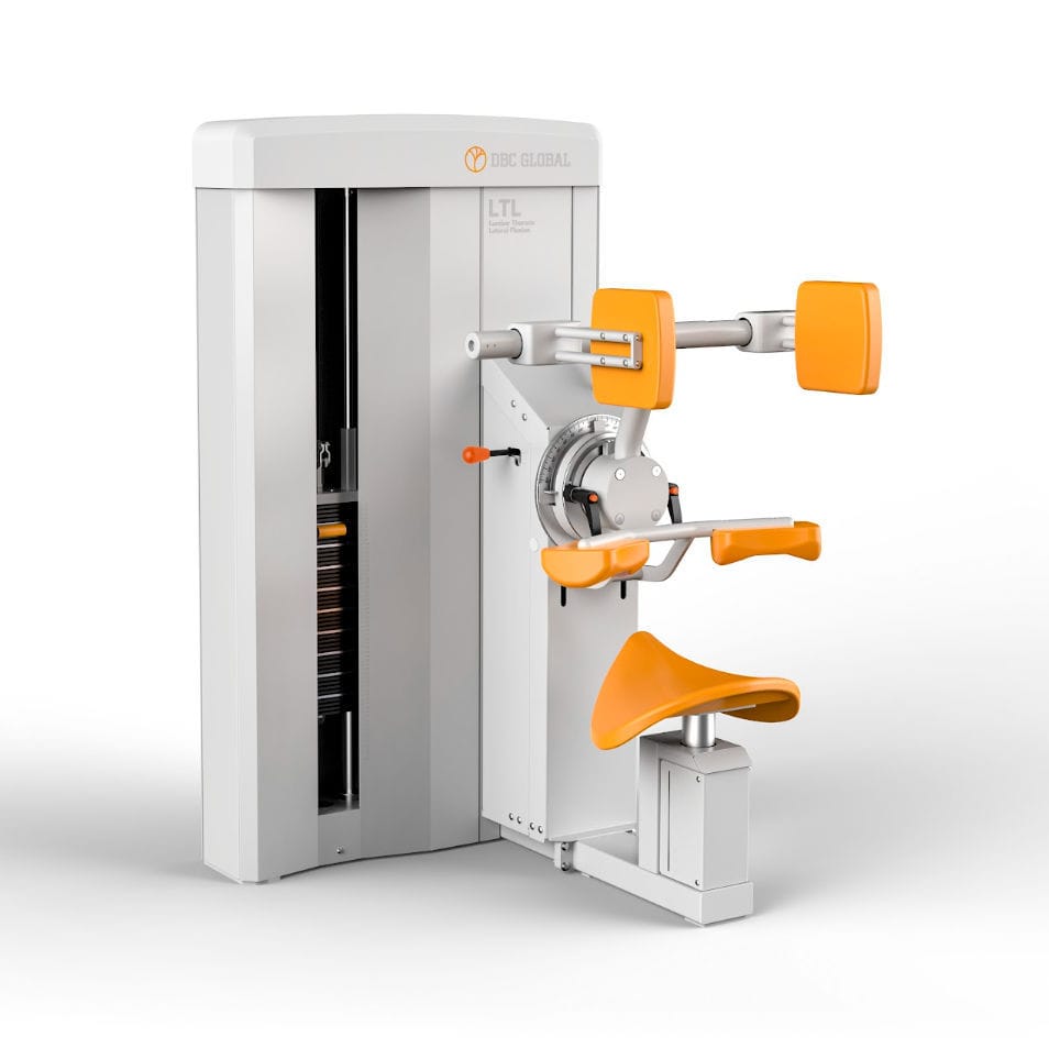 Aparelho de musculação flexão lateral - DBC Global - para reabilitação