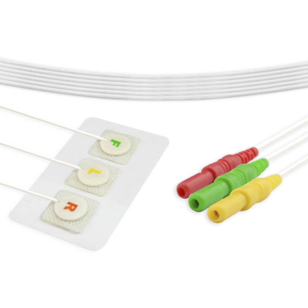 Eletrodo de ECG descartável - V0015-C0243I - Med-link Electronics Tech