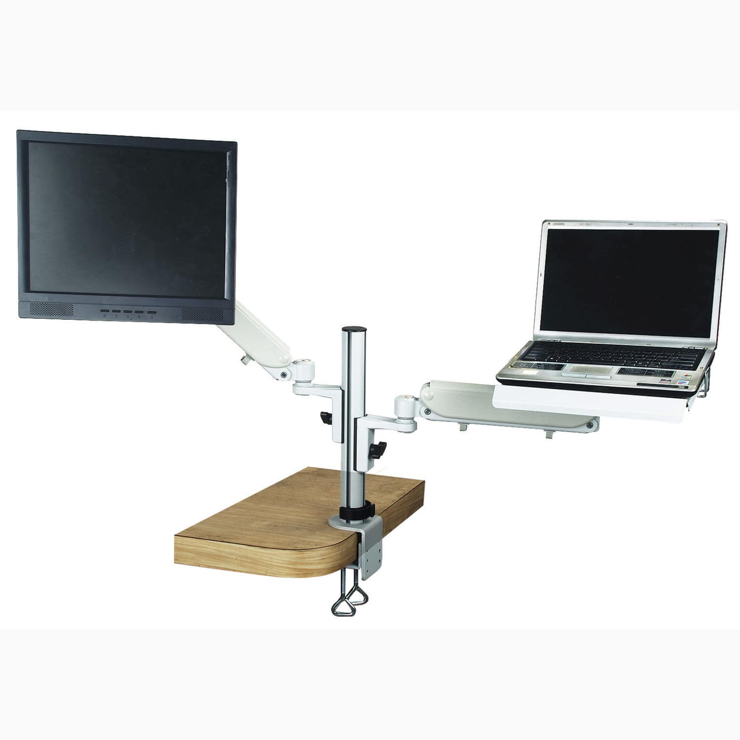 Braço de suporte para monitor com ajuste de inclinação - 854BS - Diwei ...