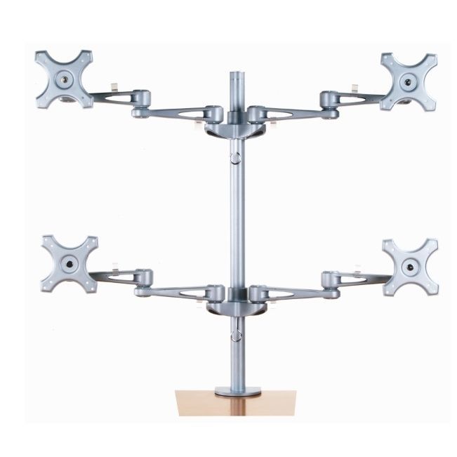 Braço de suporte para monitor de altura regulável - 7270S - Diwei ...