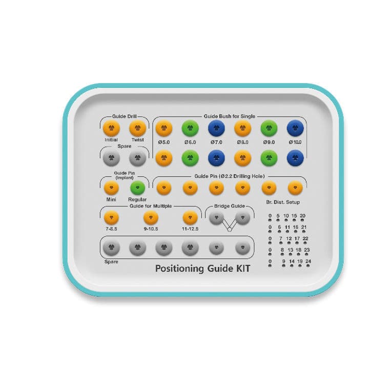 Kit de instrumentos para implante dentário - Osstem Implant France ...