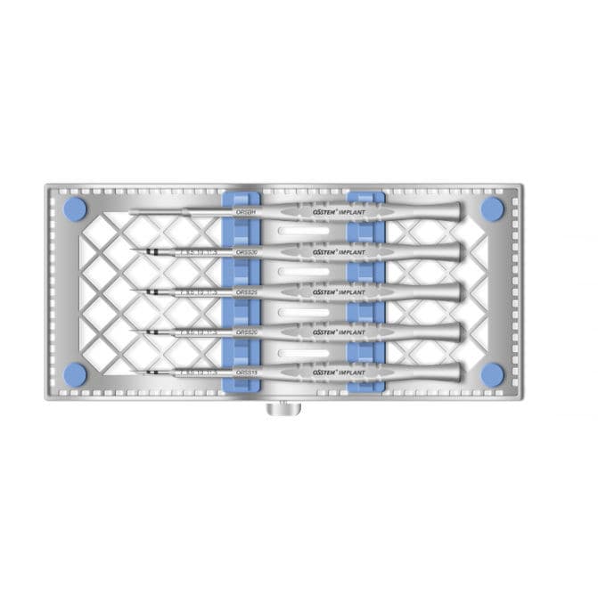 Kit de instrumentos para implante dentário - Ridge Split droit - Osstem ...