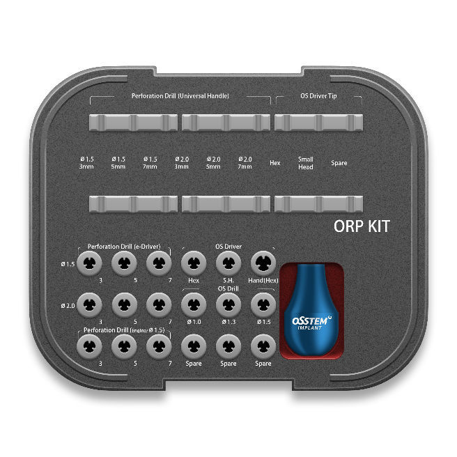 Kit de instrumentos para implante dentário - ORP - Osstem Implant ...
