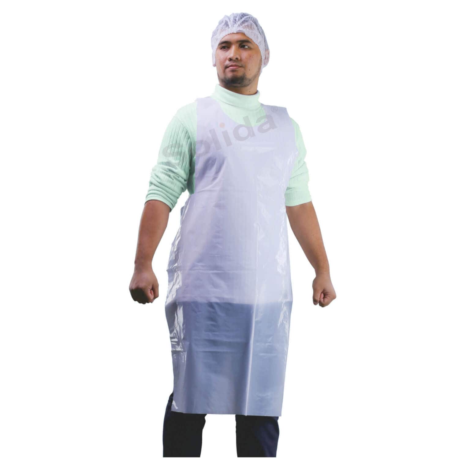 Avental hospitalar unissexo - Maesindo Indonesia - em polietileno ...