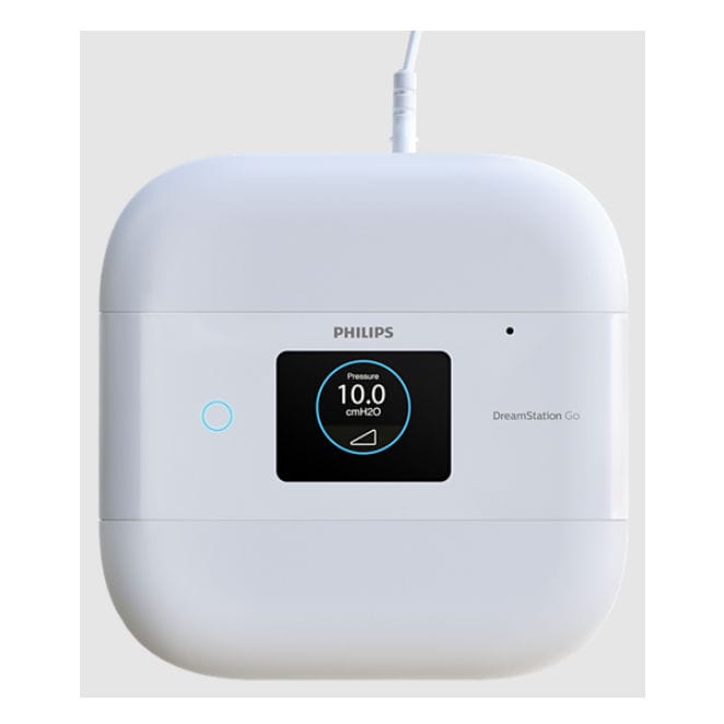 Aparelho CPAP para tratamento de apneia do sono - DreamStation Go ...