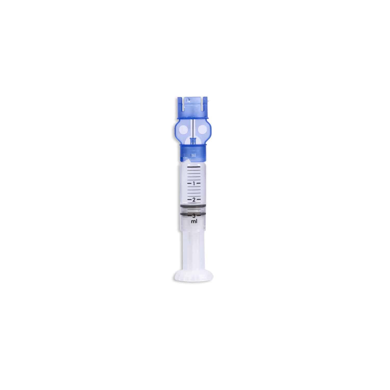Seringa pré-enchida - Apex Medical - 3 ml / estéril